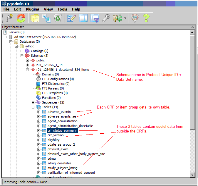 Data Mart Schema for Study - OpenClinica Reference Guide